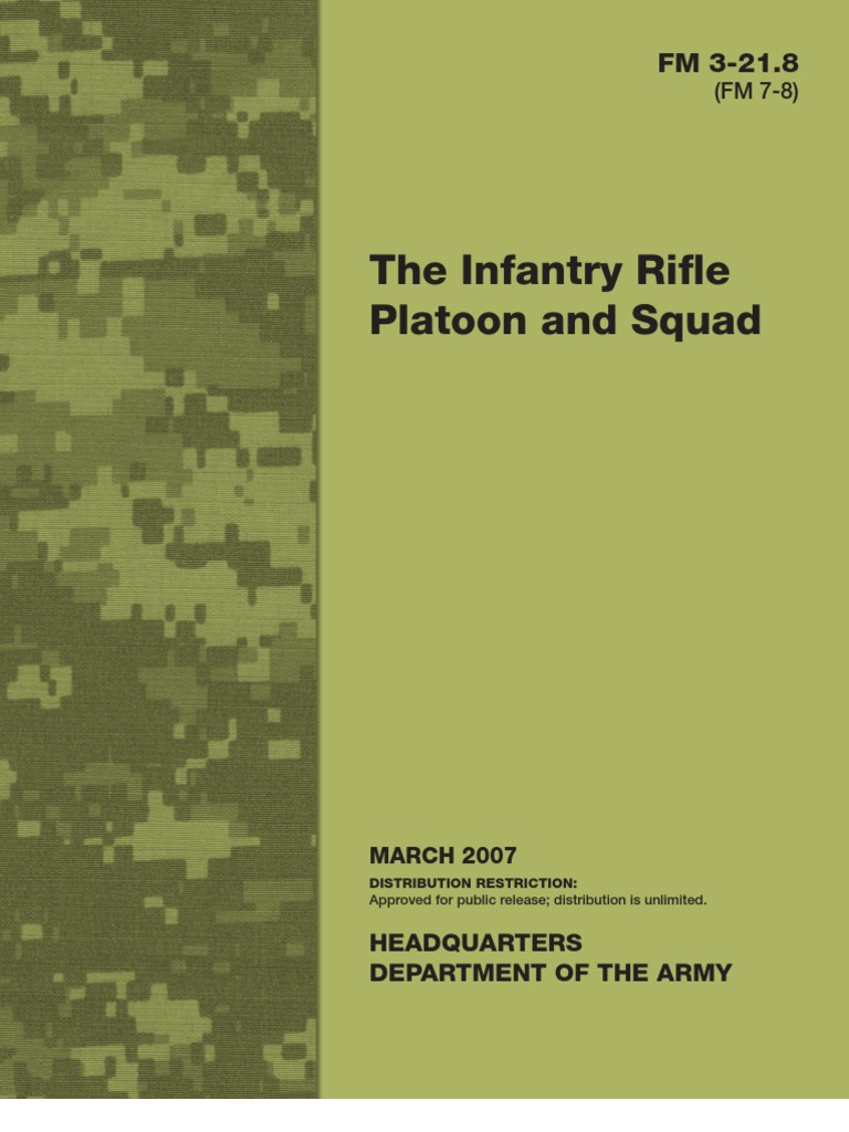 Army - fm3 21x8 - The Infantry Rifle Platoon and Squad | PDF