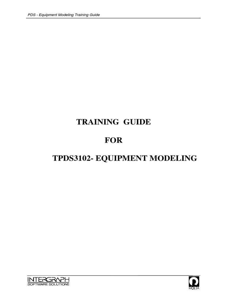 PDS Equipment Modelling | PDF | Library (Computing) | Cartesian ...
