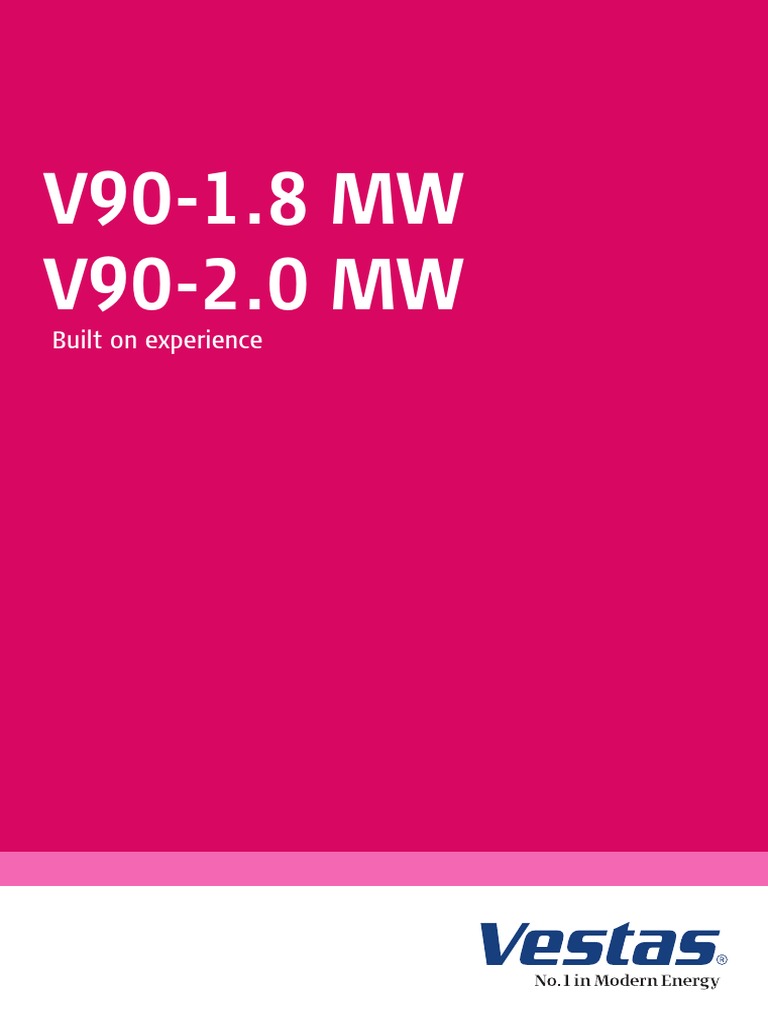 VESTAS_V90 1.8-2.0 MW | Wind Turbine | Wind Power