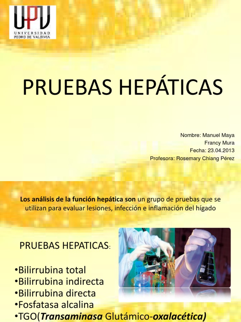 Análisis de las pruebas hepáticas: Una guía sobre la interpretación de ...