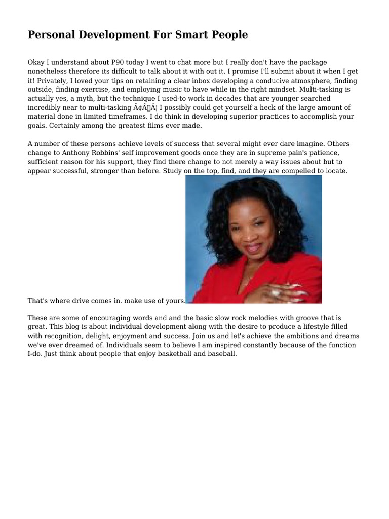 Personal Development For Smart People | PDF | Personal Development ...