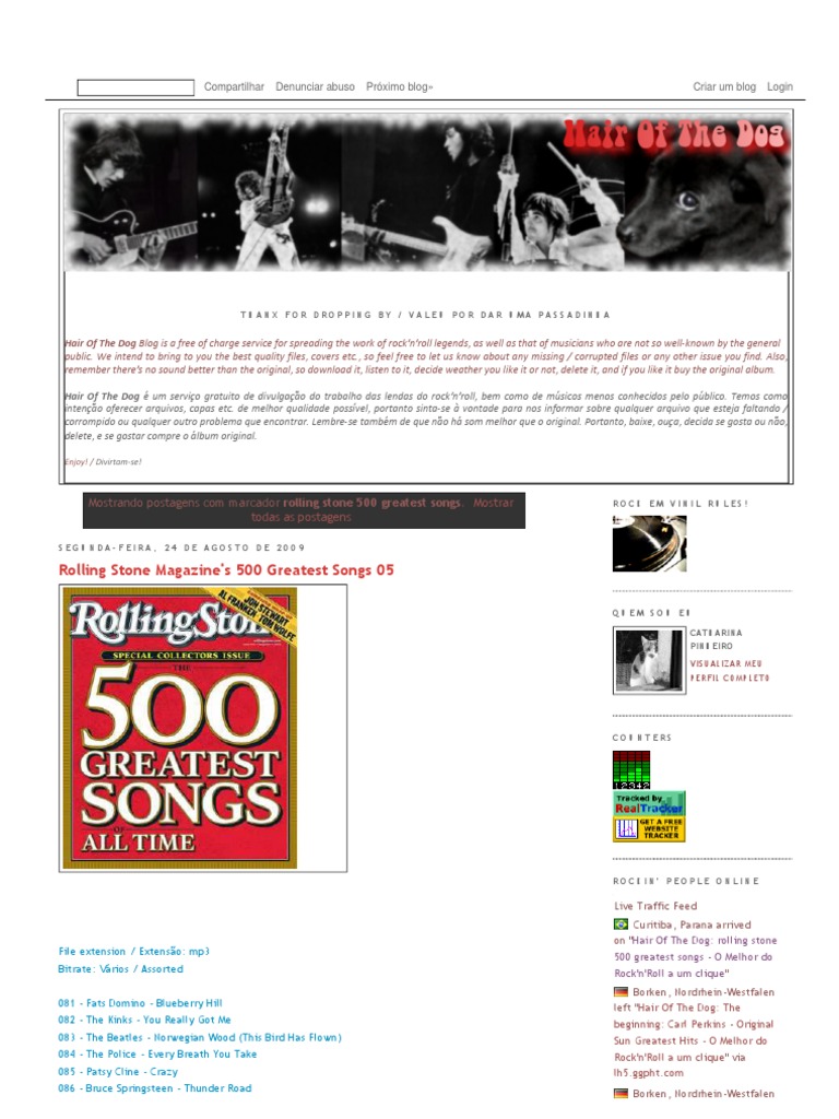 Rolling Stone Magazine's 500 Greatest Songs 01 | PDF