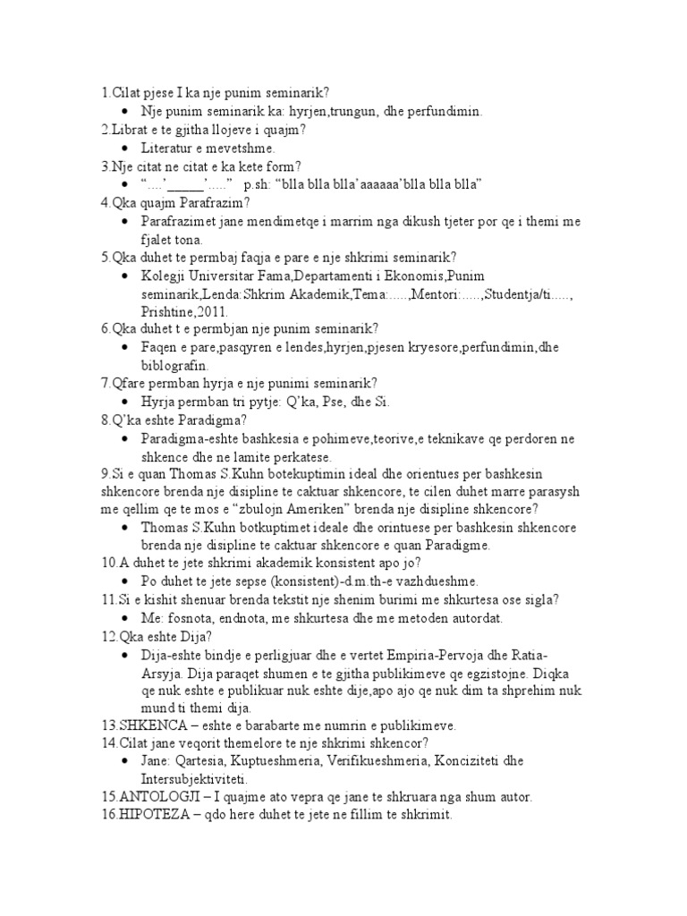 Shkrim Akademik | PDF