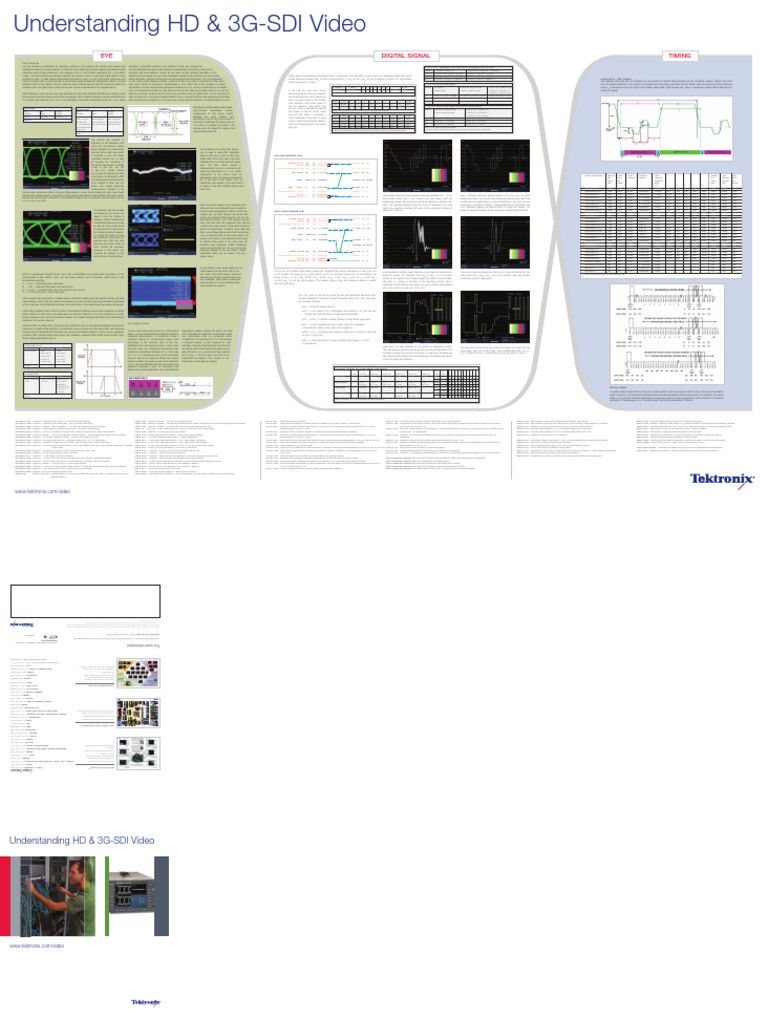 Poster SDI - Digital Video | PDF | Video | High Definition Television