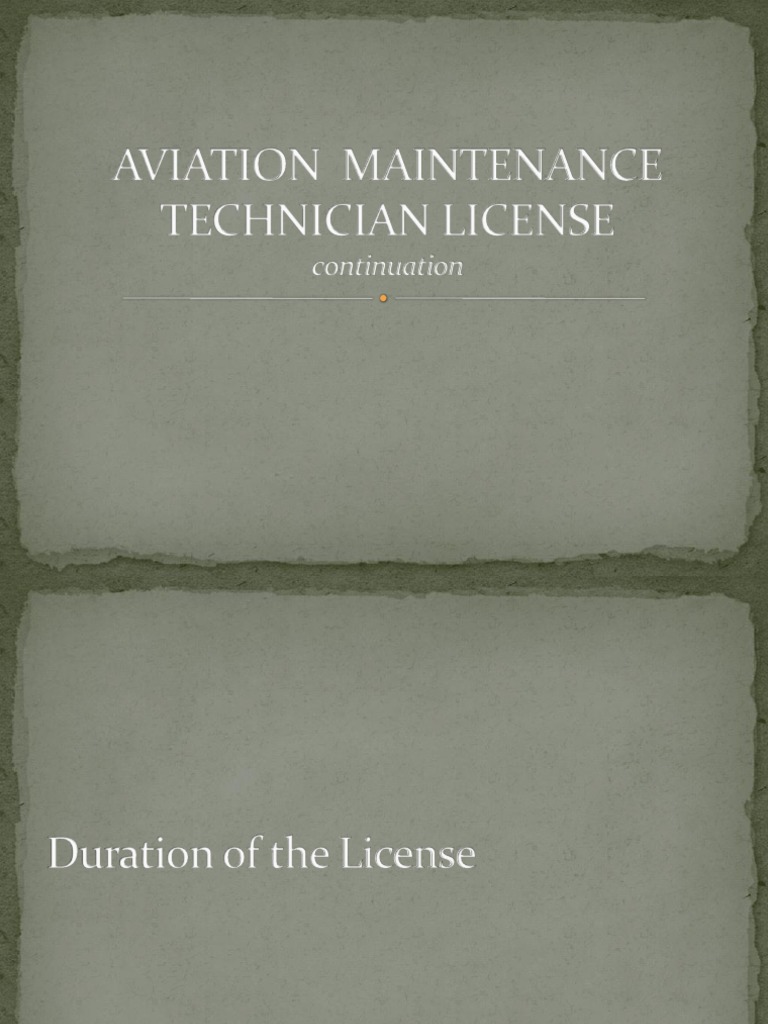 Aviation Maintenance Technician License | PDF | Aircraft | Aviation