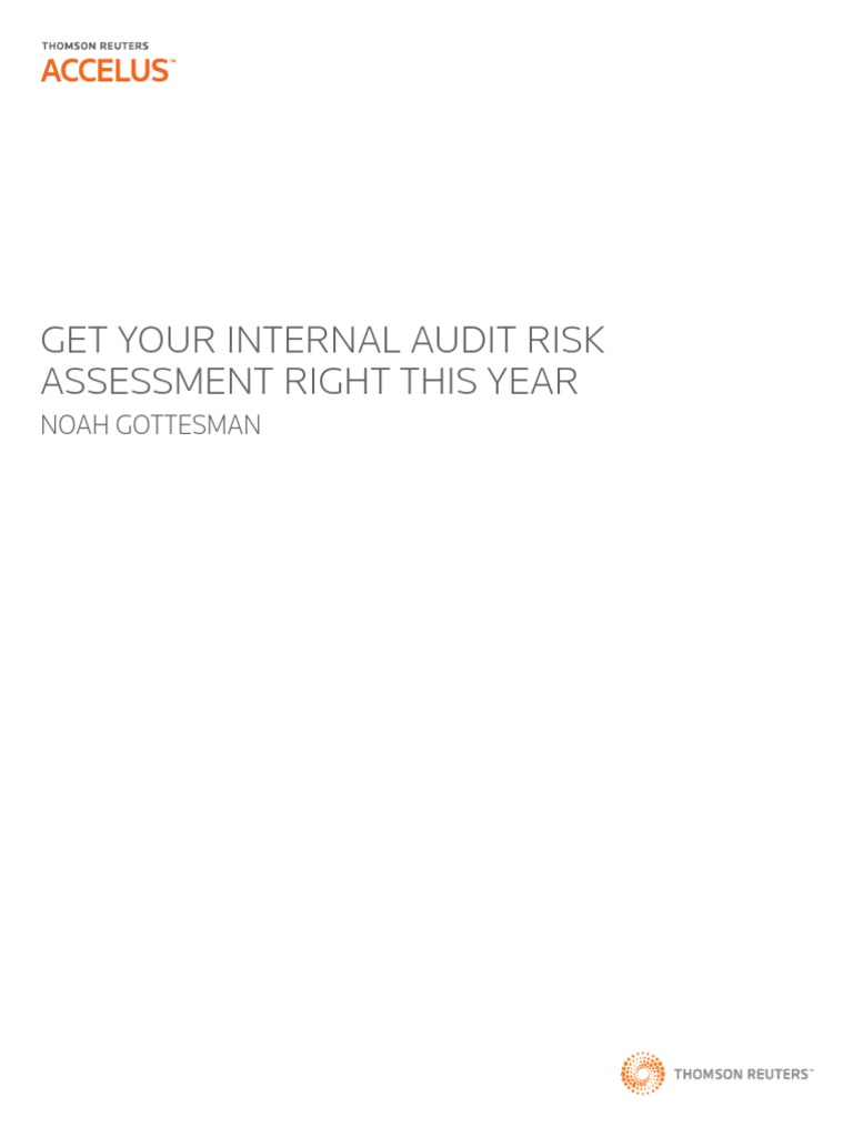 Audit Risk Assessment Best Practice | PDF | Internal Audit | Audit