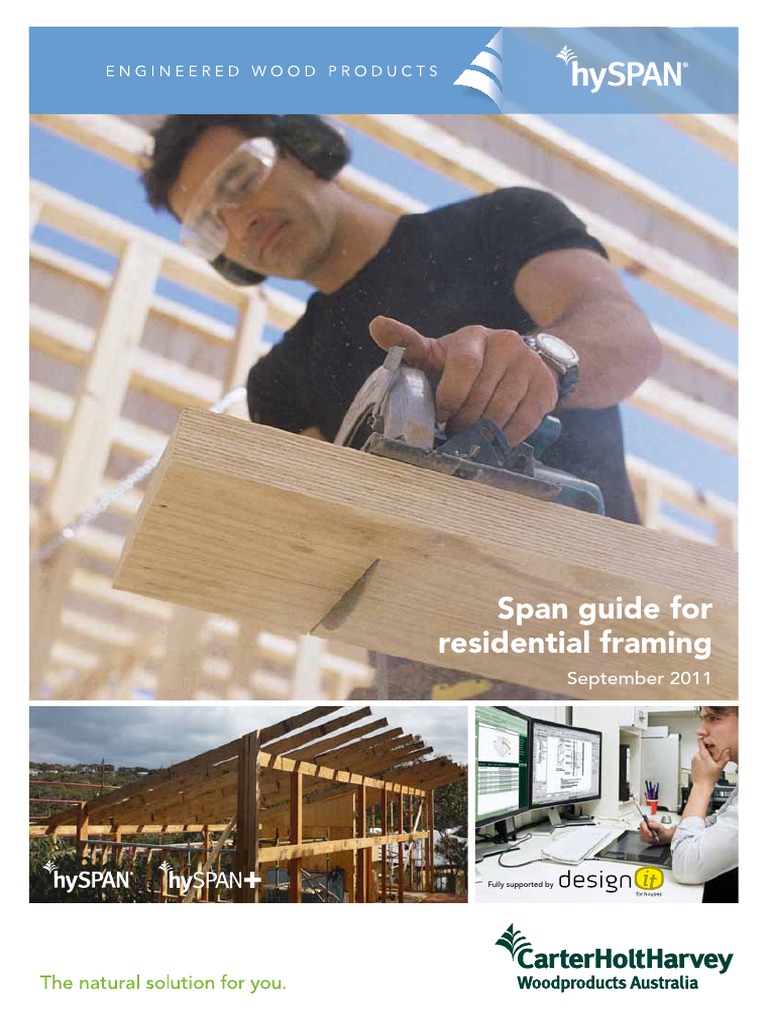 HySPAN Span Guide 28pp Sep11 | Download Free PDF | Roof | Framing ...