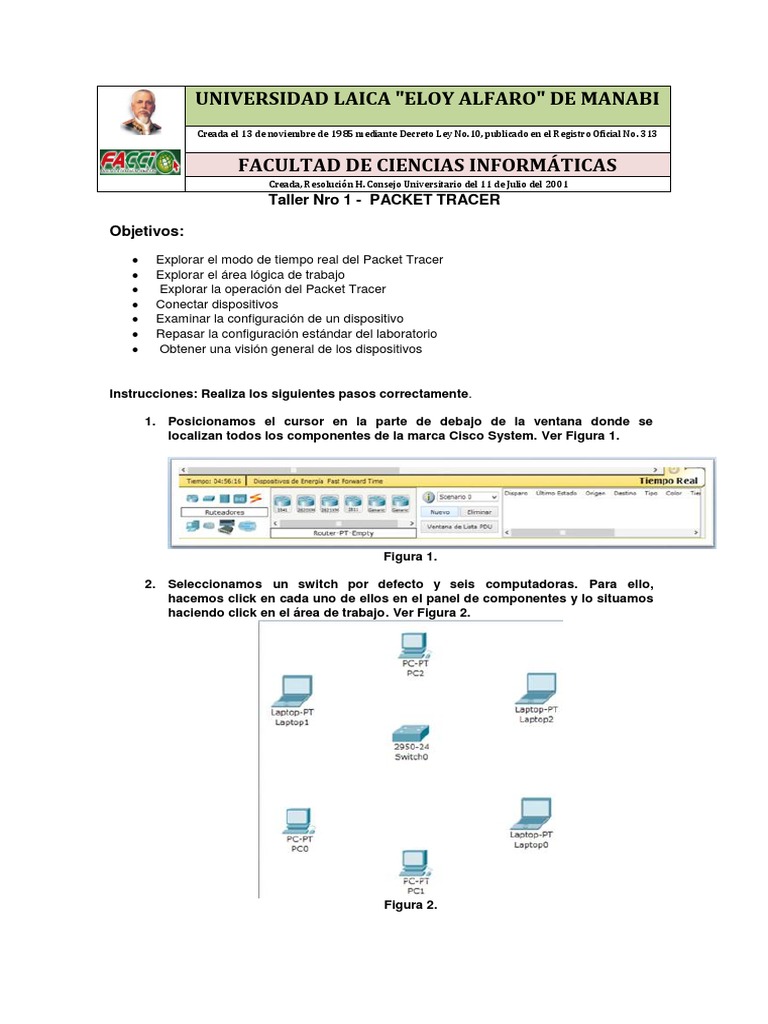 Clase Práctica Nro.1-Introducción Al Packet Tracer | Descargar gratis PDF | Enrutador ...