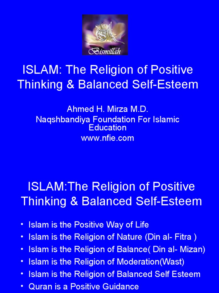 ISLAM Religion of Positive Thinking | PDF | Sufism | Soul