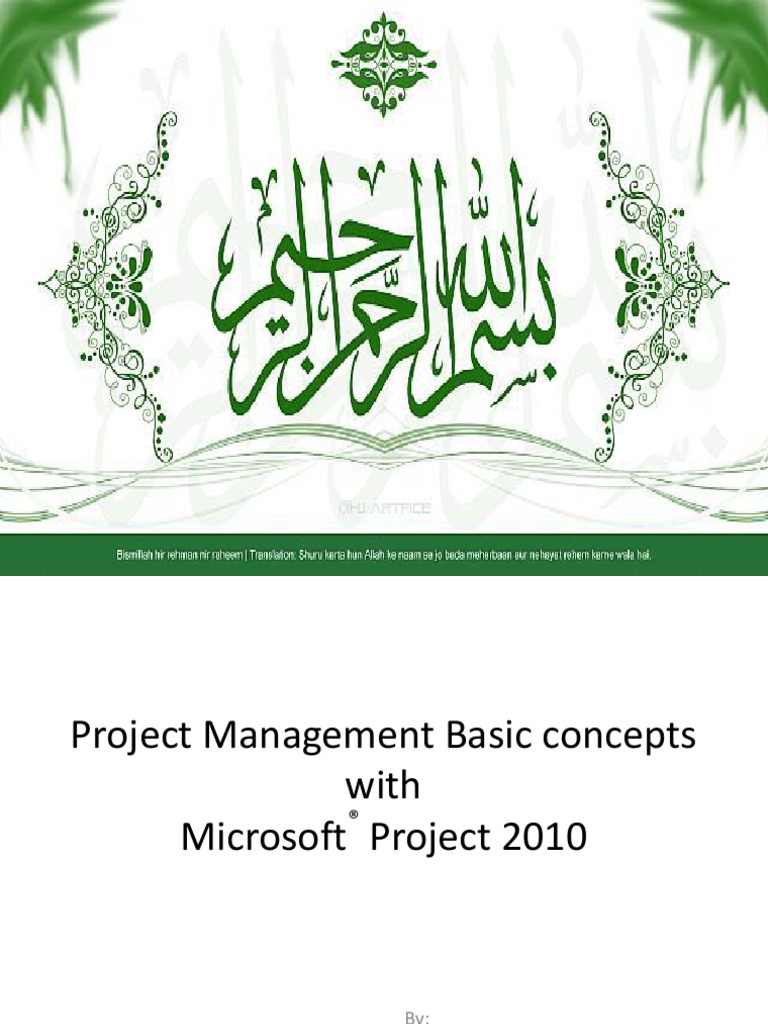 MS Project With Project Management Basics | PDF | Project Management ...