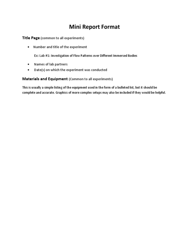 Mini Report Format 2014-2015 | PDF | Reynolds Number | Boundary Layer