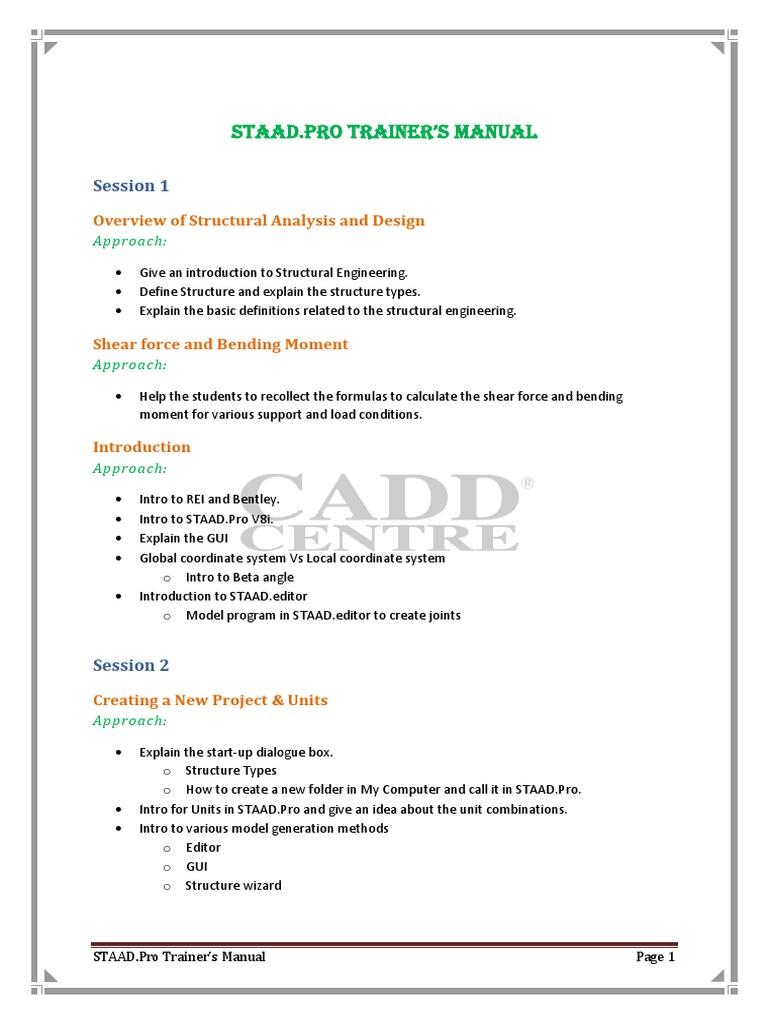 Staadpro PDF | PDF | Structural Load | Earthquakes