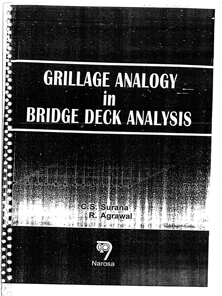 Grillage Analogy in Bridge Deck Analysis | PDF