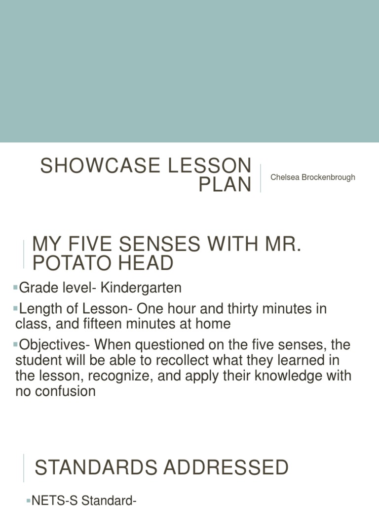 5 Senses Powerpoint Presentation | PDF | Homework | Pedagogy