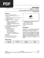 dBm to dBmV/dBuV Conversion Chart | PDF | Decibel | Power (Physics)