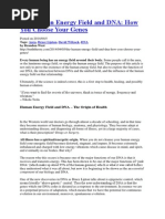 Biophysical Energy | PDF | Human Body | Electricity