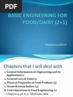 Principles of Food Engineering Lecture 1 | PDF | Gases | Heat