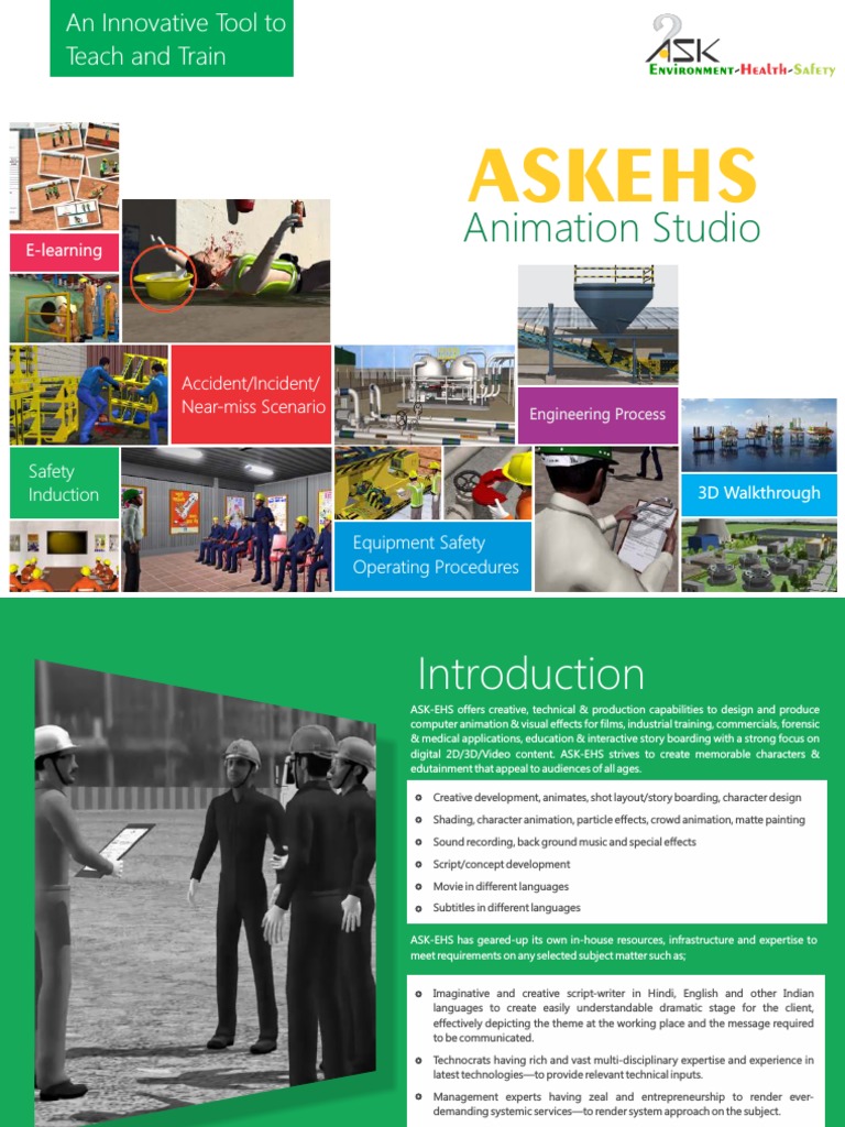 ASK-EHS Safety Animation Training Video Development | PDF | Educational ...