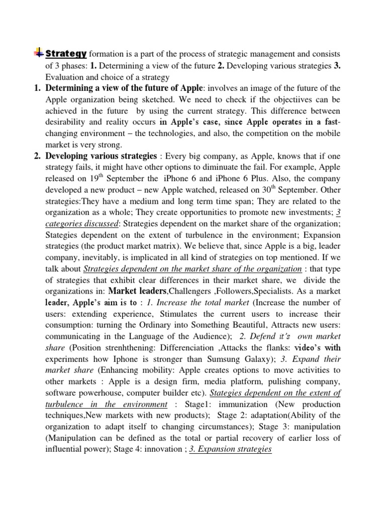 Project Text For Marketing | PDF | Strategic Management | Apple Inc.