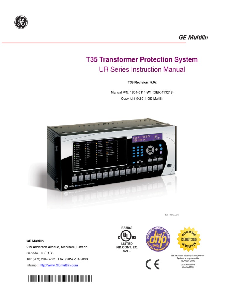 t35 Manual | PDF | Input/Output | Signal (Electrical Engineering)