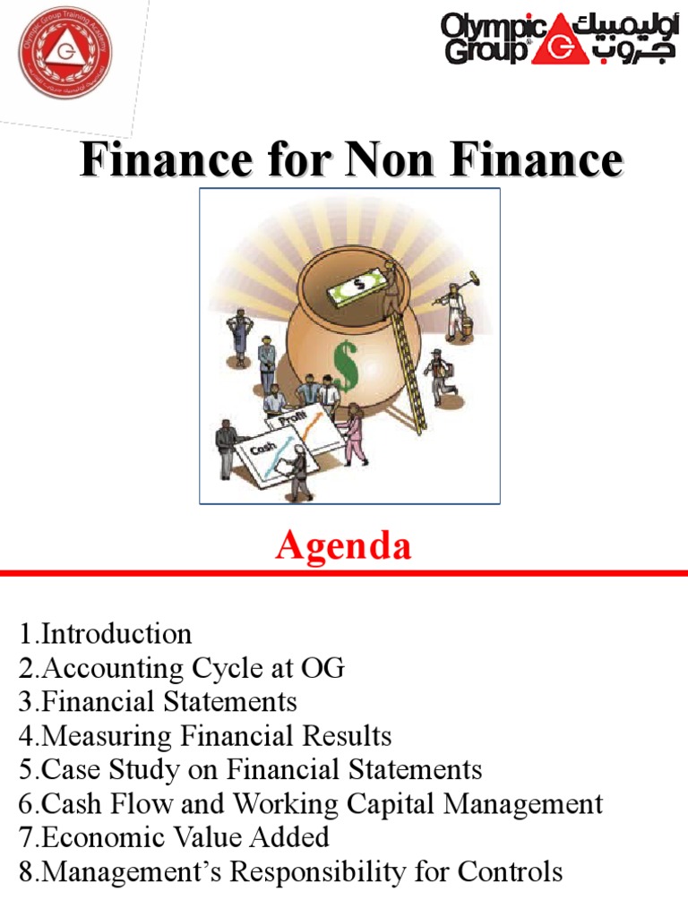 Finance For Non Finance Pdf Working Capital Net Income