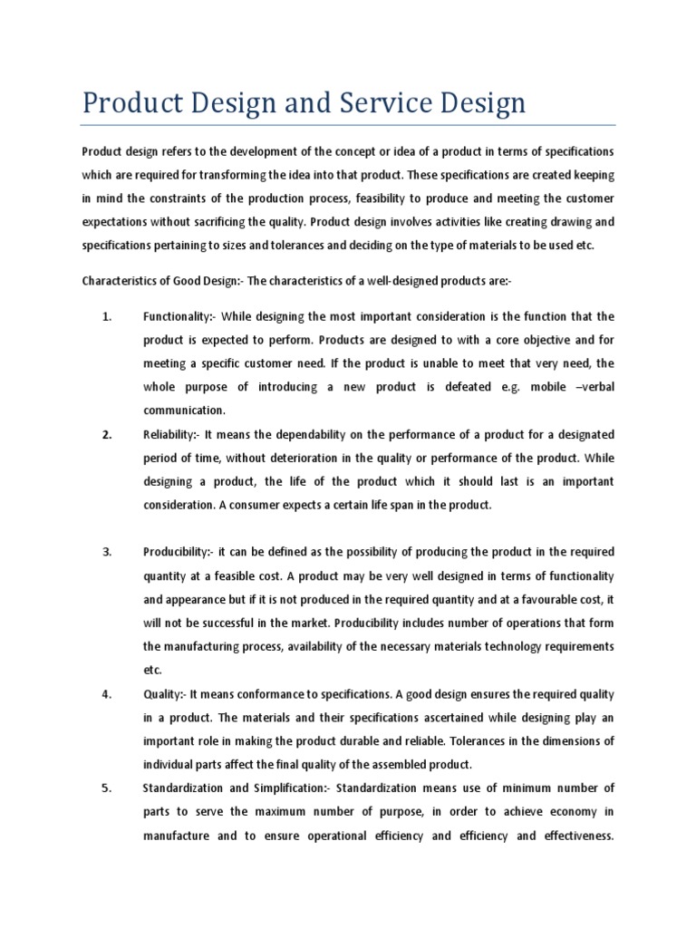 The Product Design | PDF | Product Design | Product (Business)