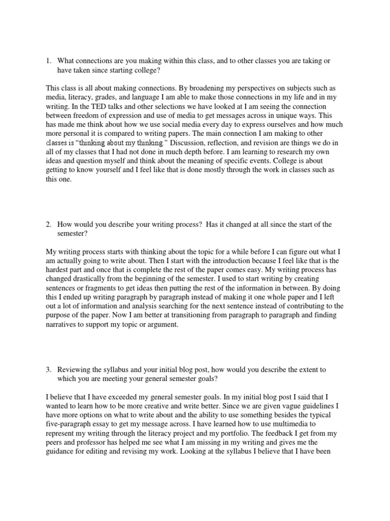 Midterm Reflection | Paragraph | Literacy | Free 30-day Trial | Scribd Midterm Reflection | Paragraph | Literacy | Free 30-day Trial | Scribd