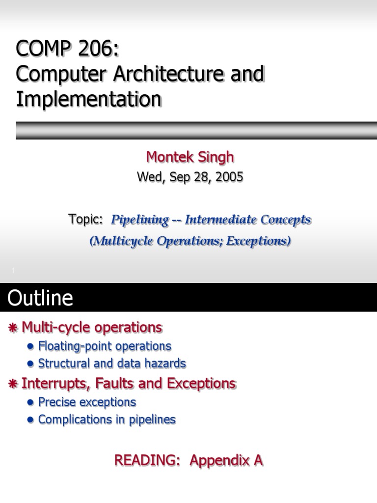 MULTIcycle OPERATIONS | PDF | Mips Instruction Set | Instruction Set