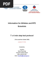 YMCA Submaximal Cycle Ergometer Test: ND RD | PDF | Physiology ...
