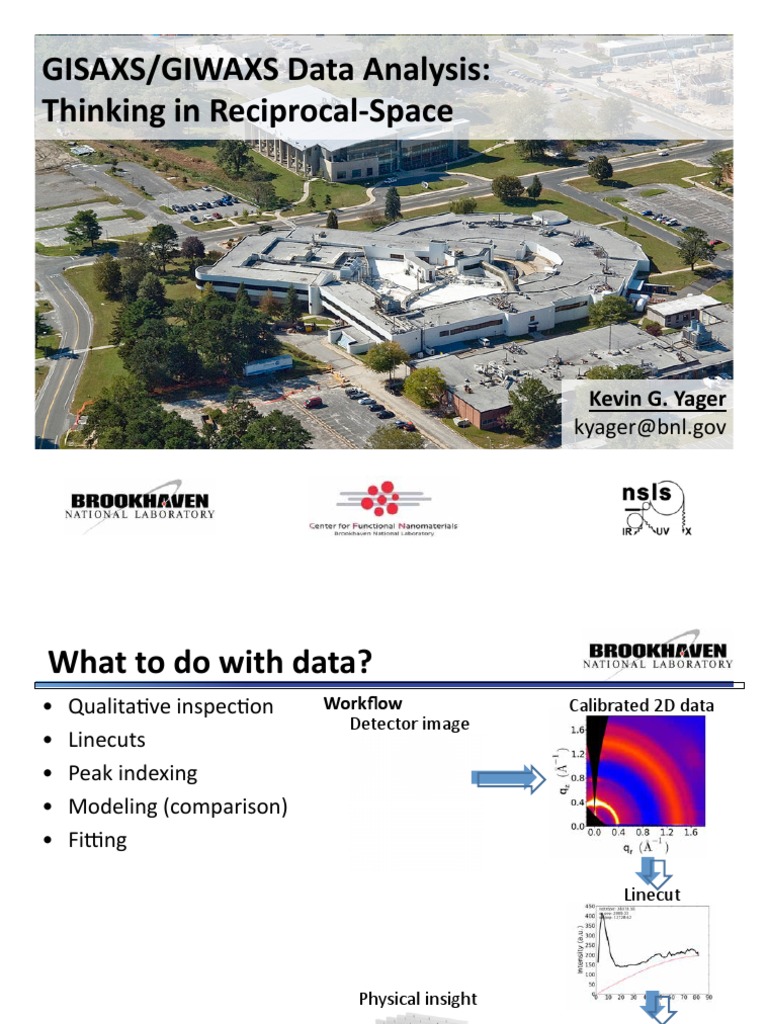 GISAXS/GIWAXS Data Analysis: Thinking in Reciprocal - Space | PDF ...