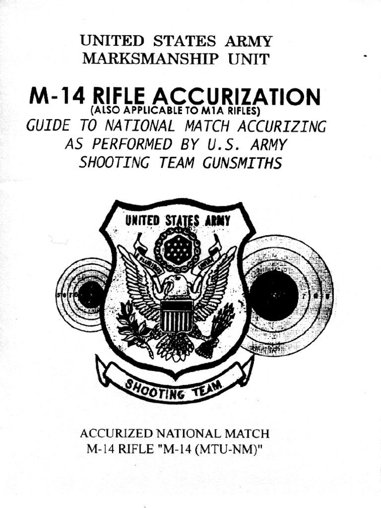 US Army M14 Accurizing | PDF