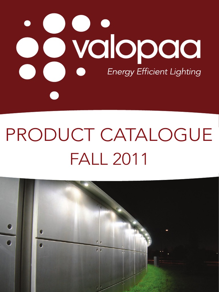 Valopaa LED Lighting Product Catalogue | PDF | Light Emitting Diode ...
