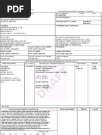 Example of Shipping Instruction Template | PDF | Cargo | Invoice