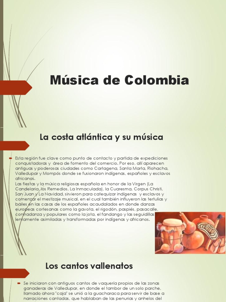 Música Típica de Colombia: Influencias y Estilos | PDF | Valses | Colombia