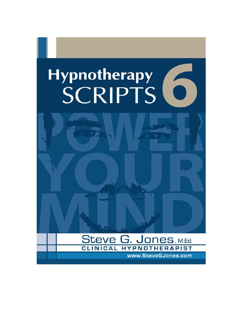 Hypnotherapy Scripts 6 Steve G Jones Ebook PDF | PDF | Hypnotherapy ...