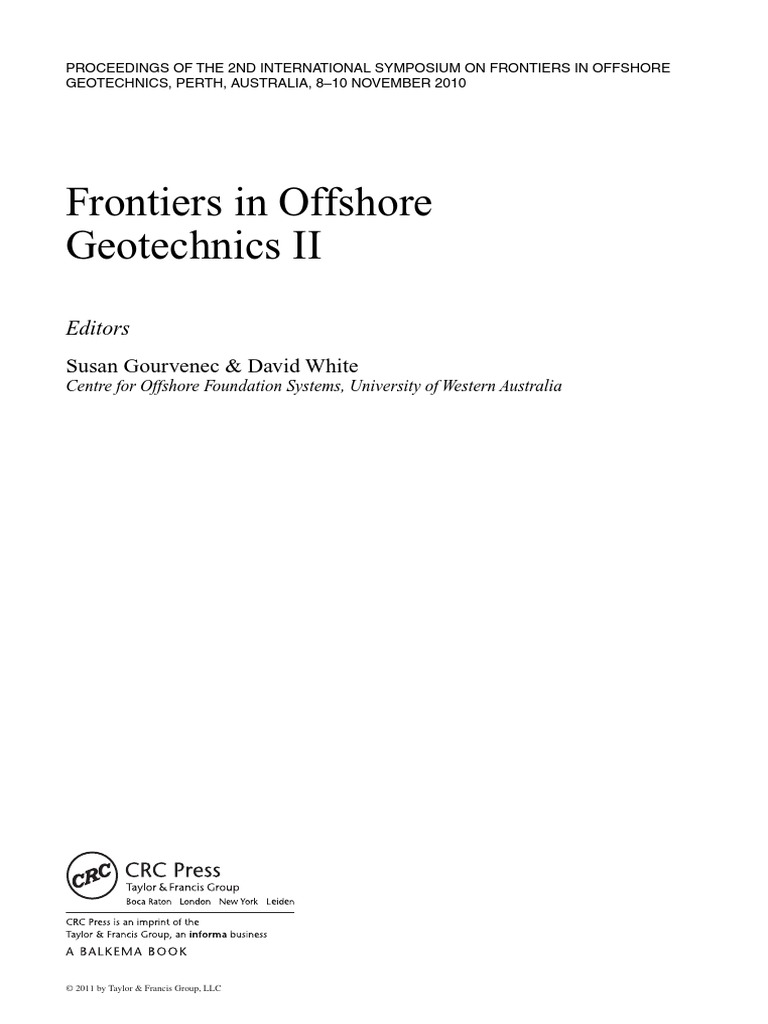 Offshore Geotechnics | PDF | Deep Foundation | Geotechnical Engineering