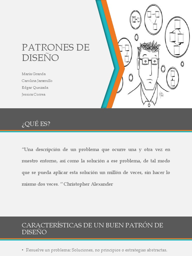 Patrones de Diseño | PDF | Patrón de diseño de software | Diseño