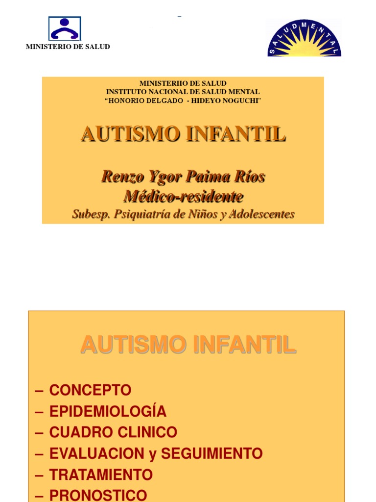 Guía Completa sobre Autismo Infantil | PDF | Autismo | Discapacidad ...