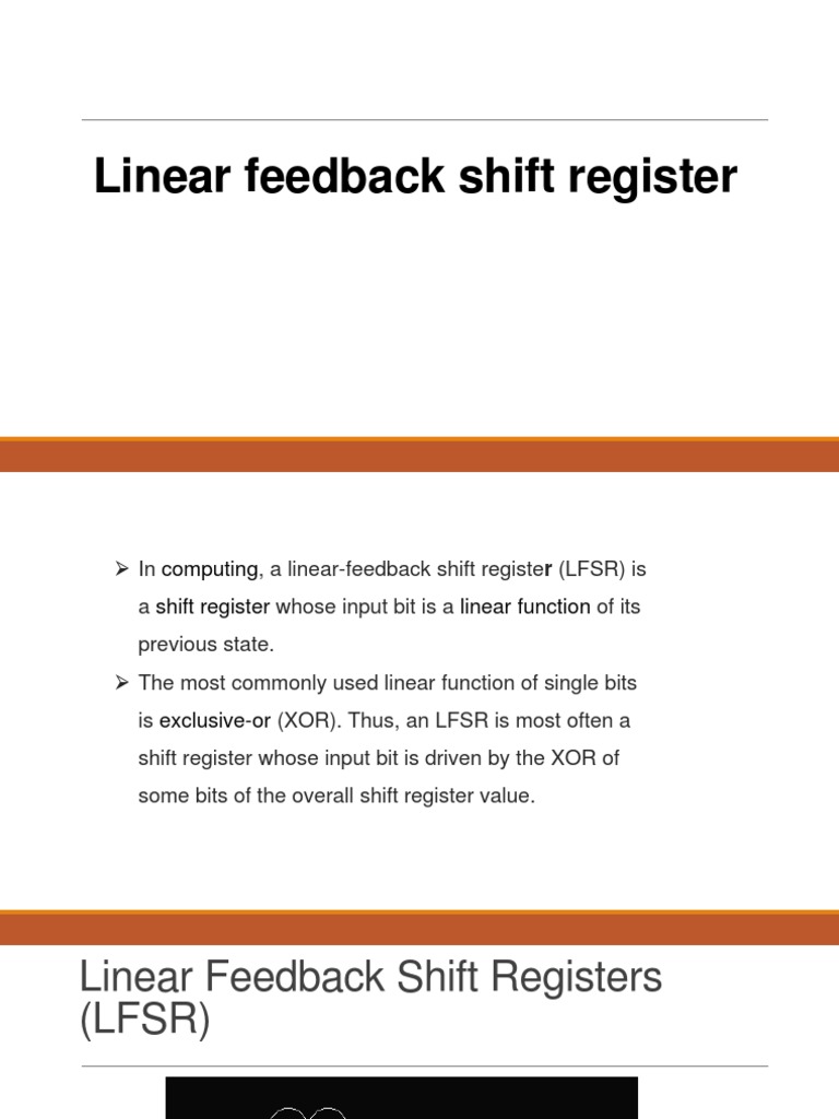 Shift Register Sequences | Download Free PDF | Bit | Feedback