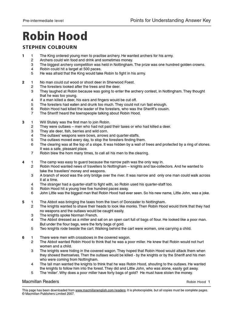 Robin Hood: Stephen Colbourn | PDF | Archery | Violence