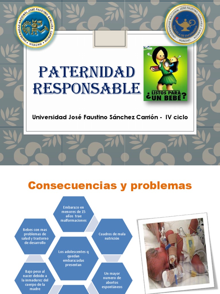 paternidad responsable (1).pptx | Adolescencia | Familia