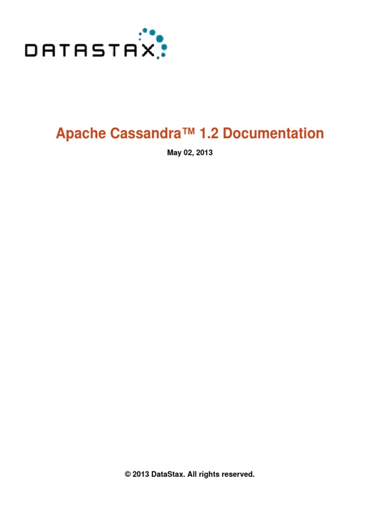 Cassandra 12 | PDF | Replication (Computing) | Database Index