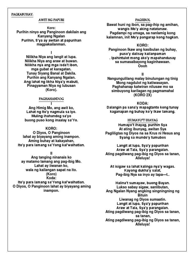 Choir | PDF