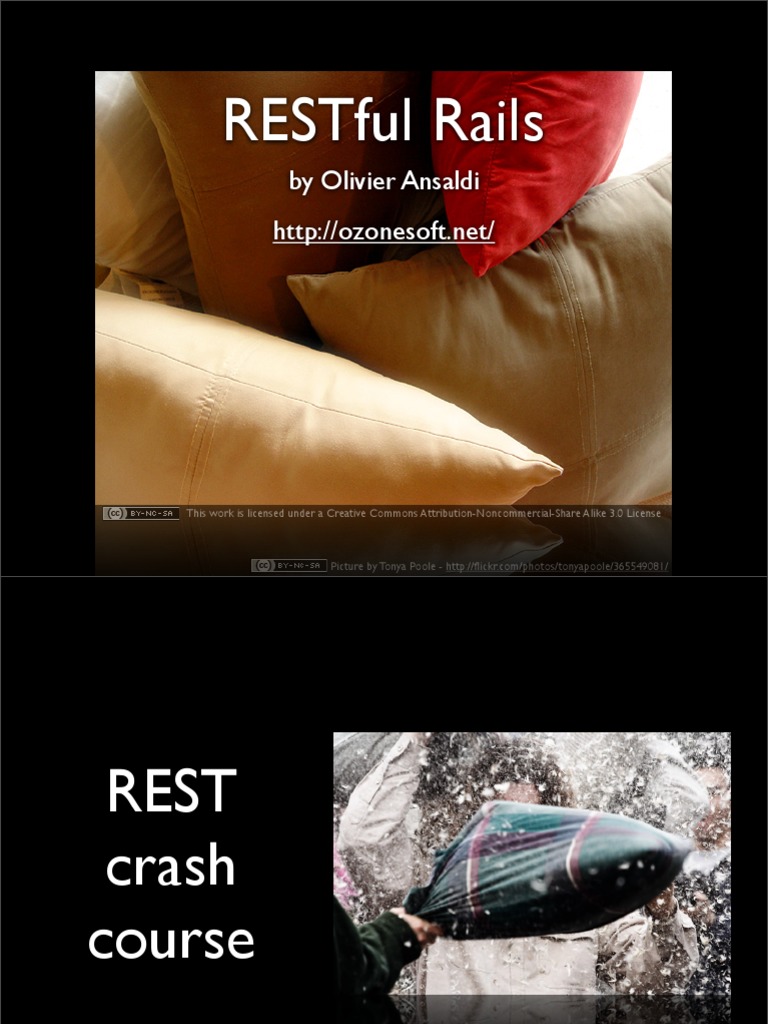Restful Rails | PDF | Representational State Transfer | Data Management