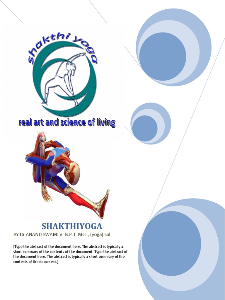 Anatomical Effects and Benefits of Shakti Yoga Postures | PDF | Prana ...