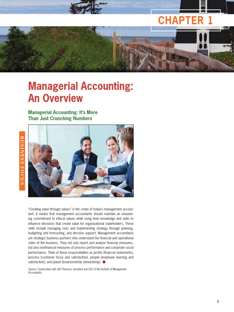 Managerial Accounting | PDF | Management Accounting | Corporate Social ...
