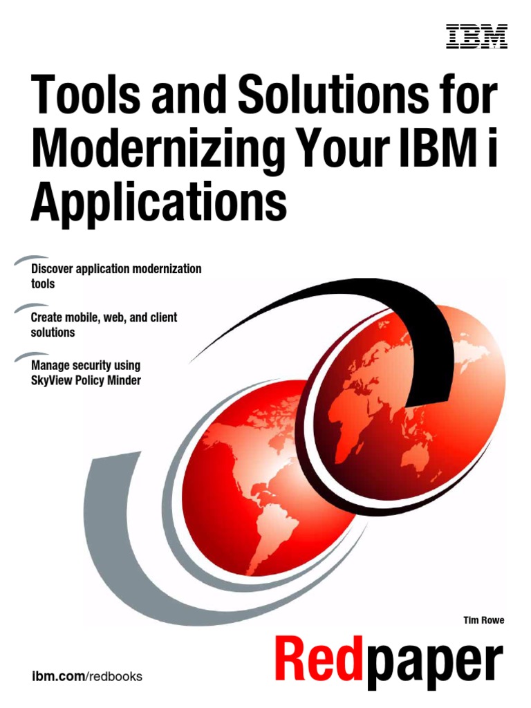 Modernizing IBM I Applications | PDF | Application Programming Interface | Mobile Device