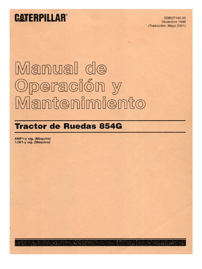 Manual de Operación y Mantenimiento | PDF