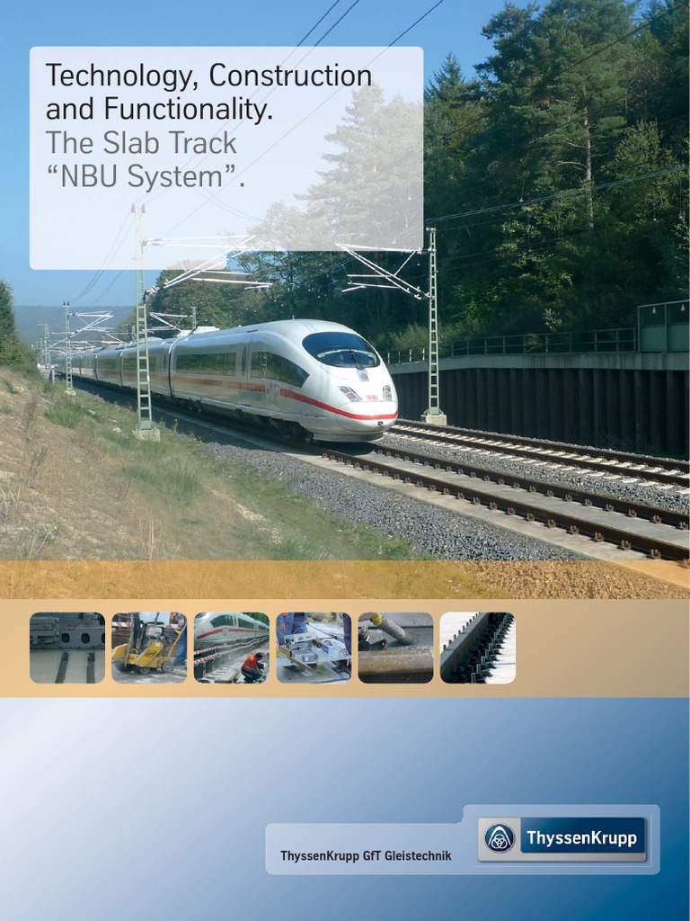 Slab Track NBU System | PDF | Track (Rail Transport) | Road