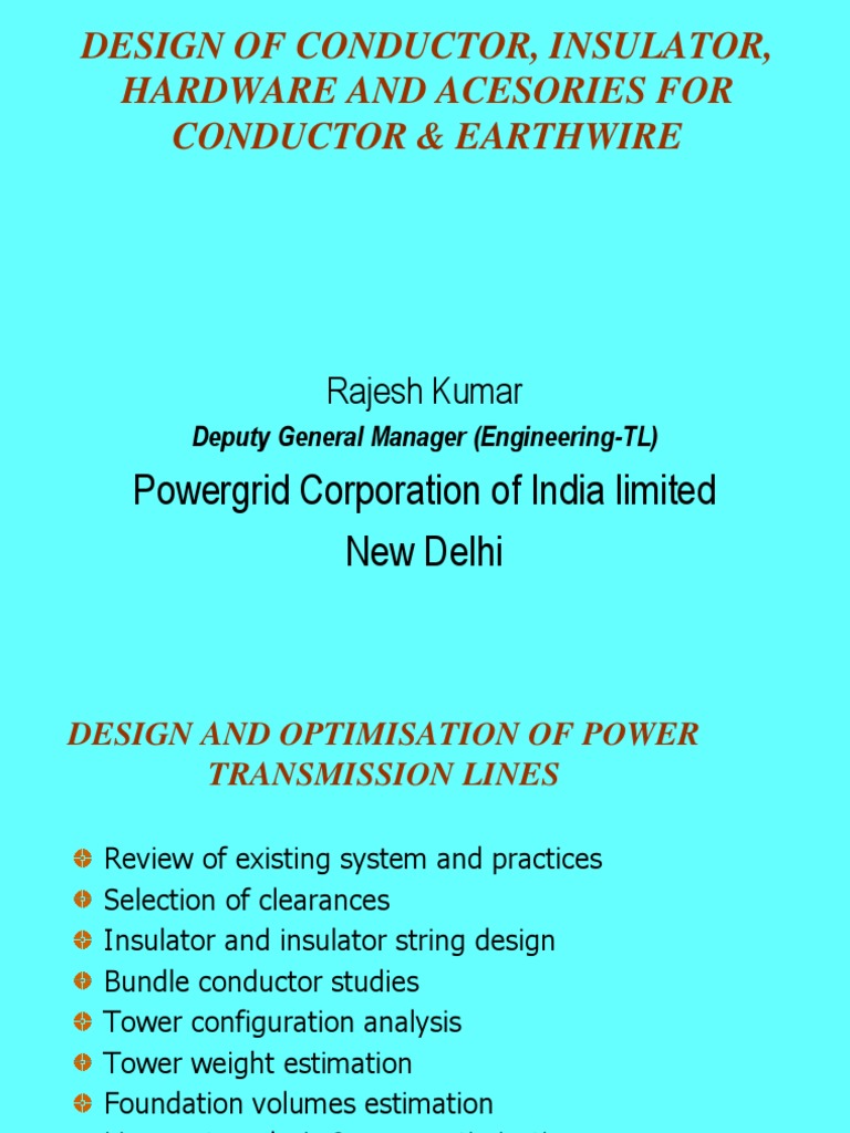Design of Insulator | PDF | Insulator (Electricity) | Physical Quantities